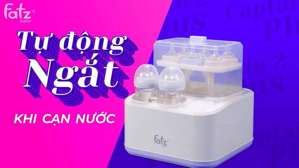 MÁY TIỆT TRÙNG/SẤY KHÔ/NẤU CHÁO THÔNG MINH TÍCH HỢP MÁY HÂM SỮA ...