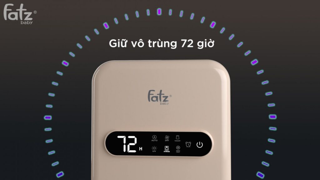 MÁY TIỆT TRÙNG SẤY KHÔ UVC - SUPER 2 PLUS + Fatzbaby FB4766SL