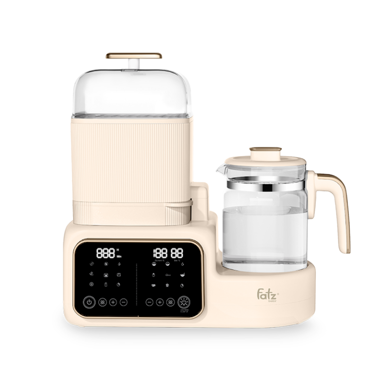 Máy đa năng điện tử (Tiệt trùng/Sấy khô/Hâm sữa/Hầm cháo chậm/Đun & Hâm nước) Multimax 7 - Tháng ...